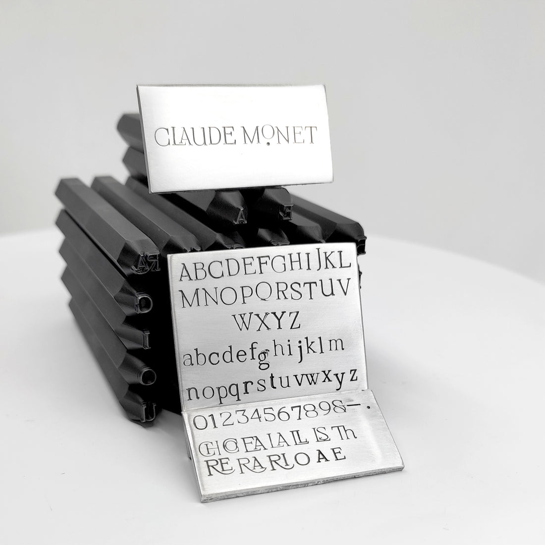 Claude Monet Metal Letter Stamps – My Metal Stamp