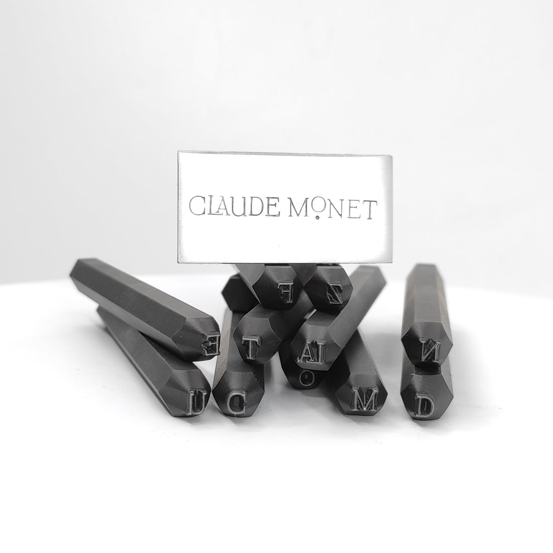 Claude Monet Metal Letter Stamps – My Metal Stamp