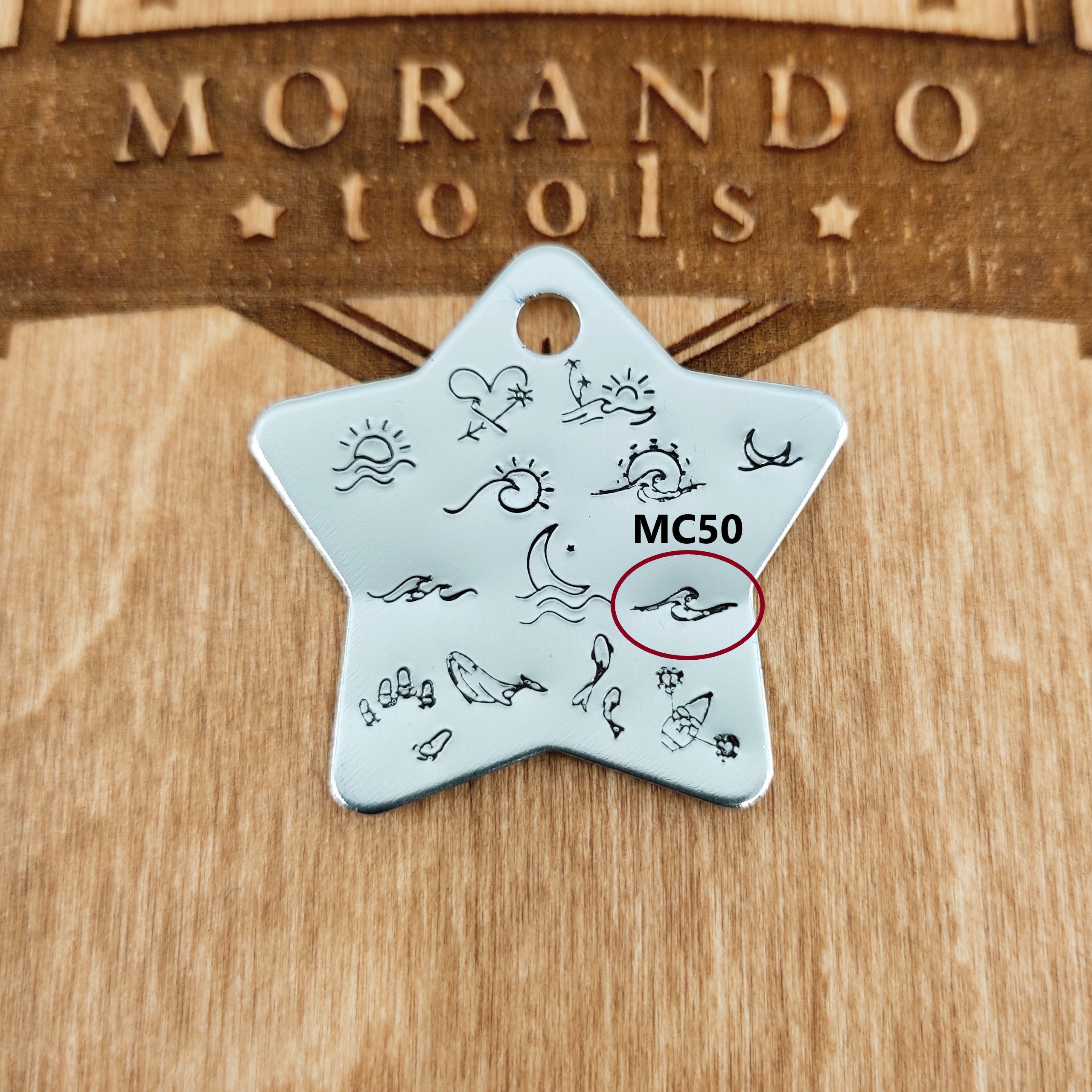 Micro Design Stamp MC50 6x2mm Wave - Ultra Details – My Metal Stamp