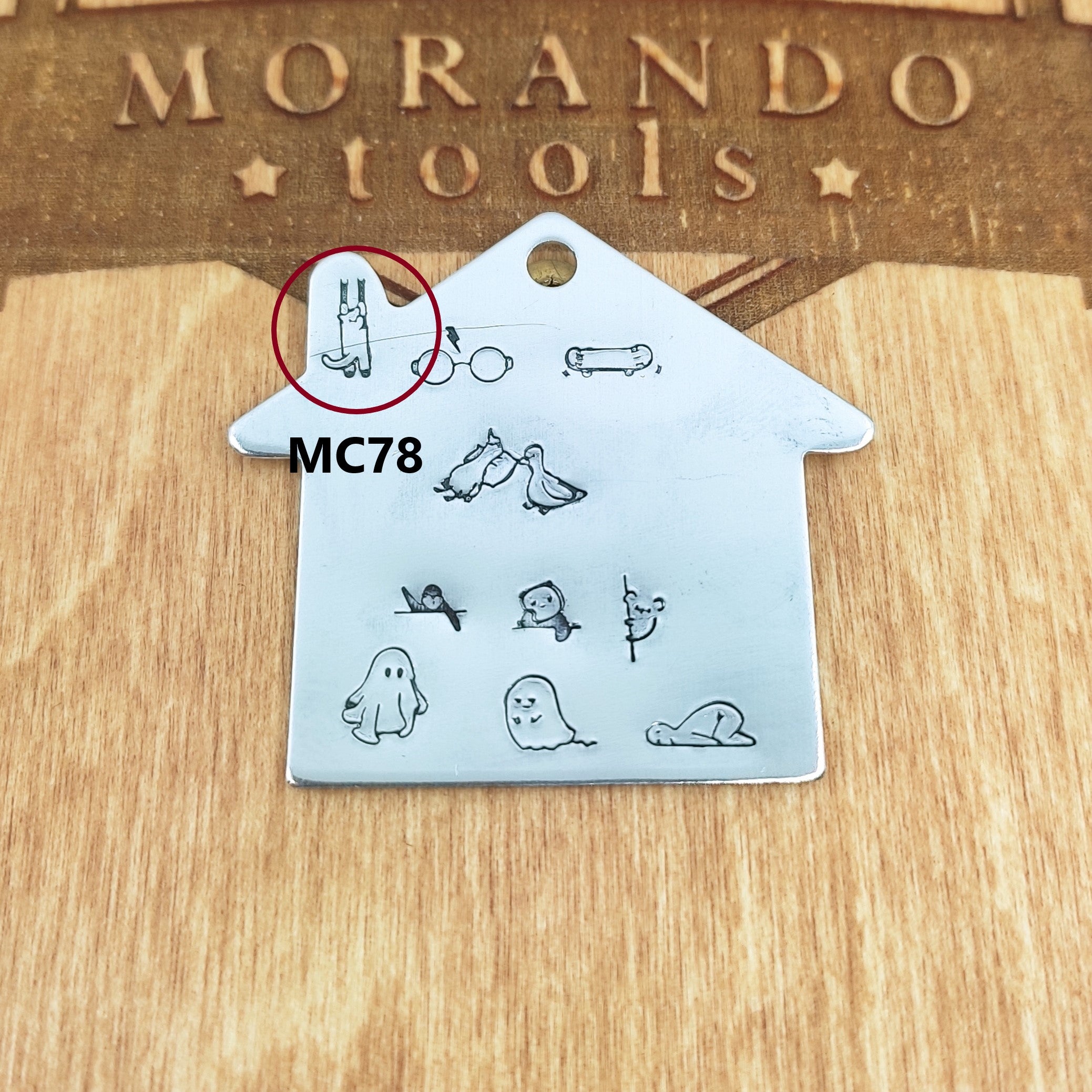 Micro Design Stamp MC78 3x7mm Cute cat- Ultra Details – My Metal Stamp