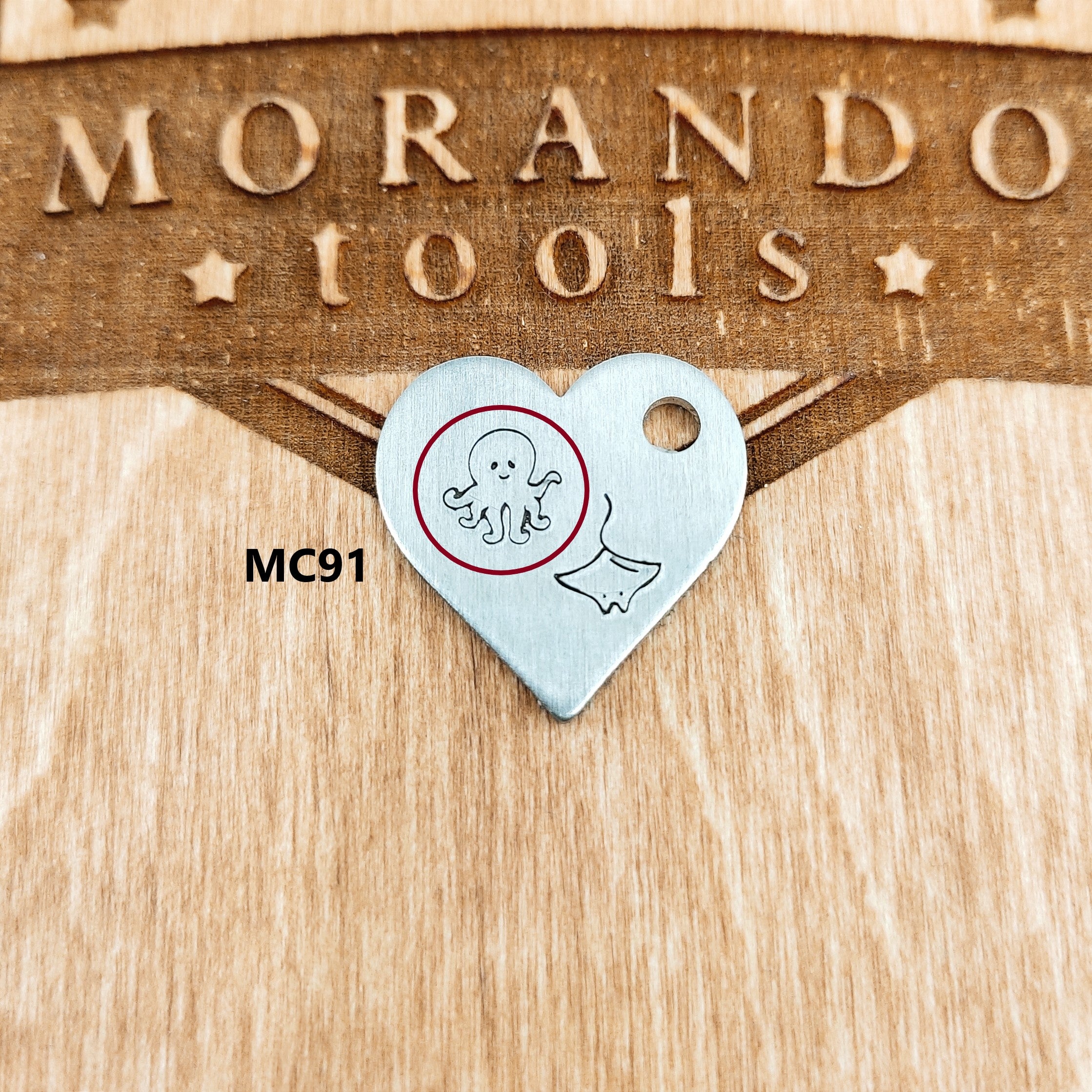 Micro Design Stamp MC91 6x6mm Cute Octopus- Ultra Details – My Metal Stamp